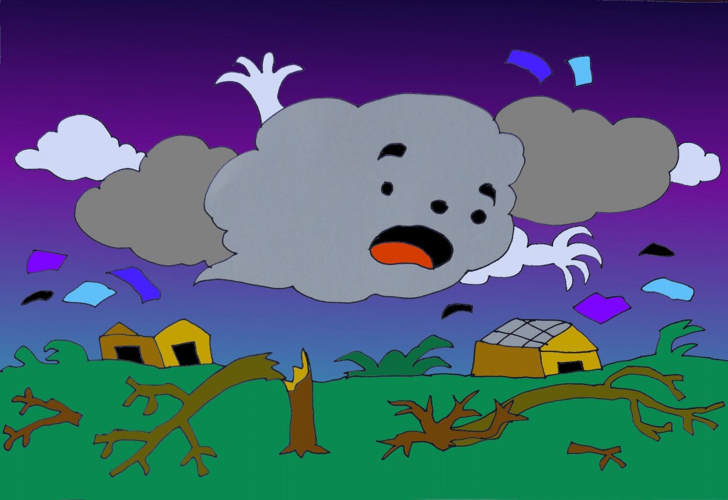 Con điền r, d, gi vào những chỗ trống thích hợp để hoàn thành đoạ