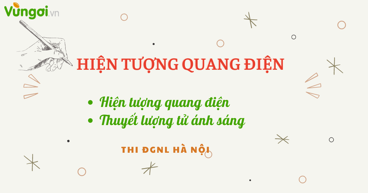 Lý thuyết hiện tượng quang điện khoa học tự nhiên, công nghệ và khoa ...