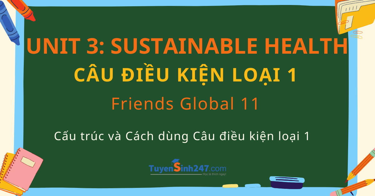 Lý thuyết ngữ pháp: câu điều kiện loại 1 môn tiếng anh friends global ...
