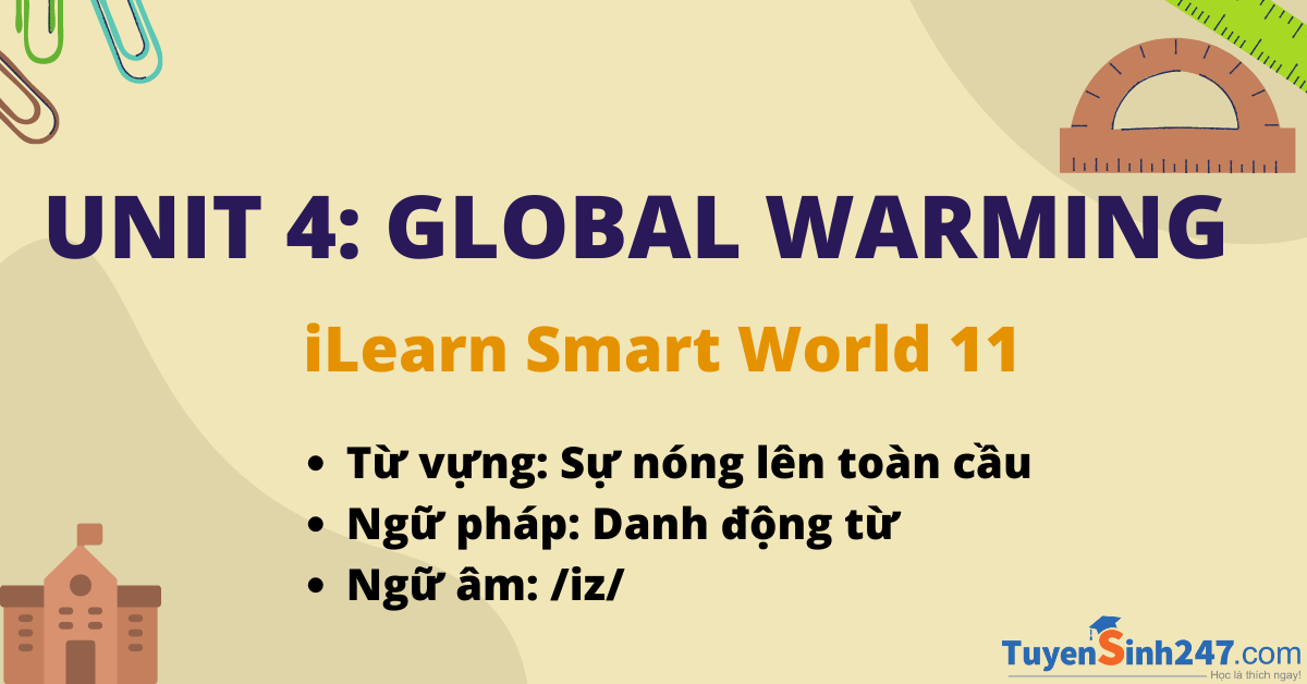 Lý thuyết unit 4: Global warming môn anh (i-learn smart world) lớp 11